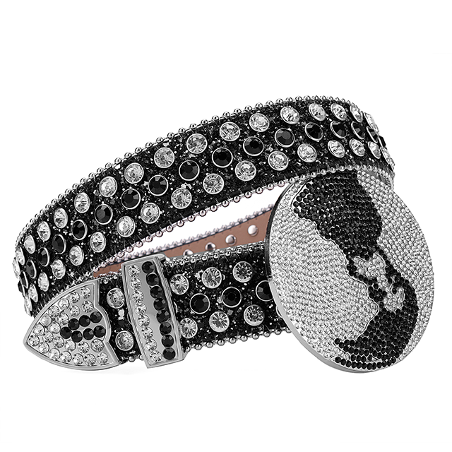 rhinestone belt , diamond belt , rhinestone skull belt, crystal belt ...